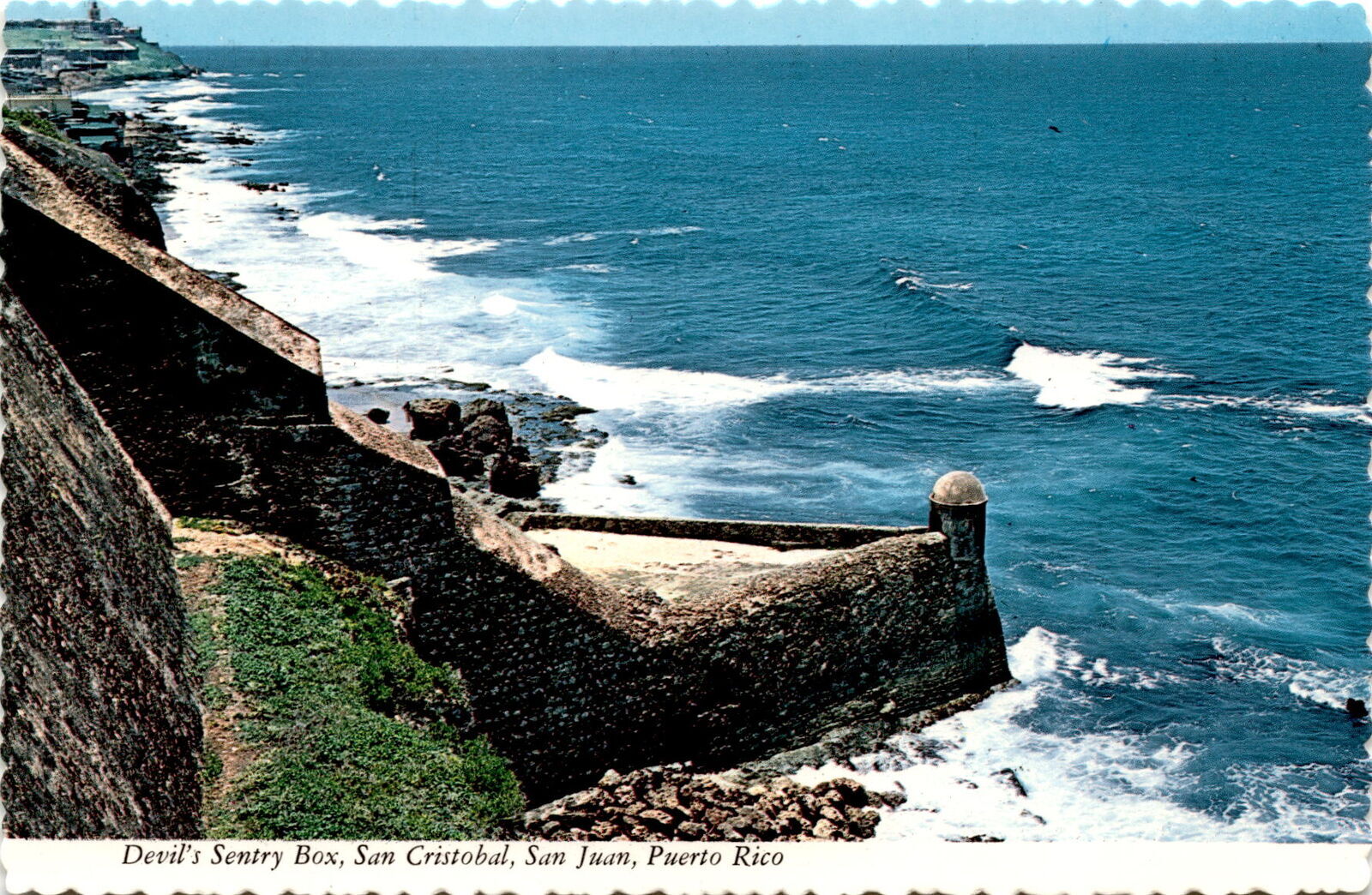 Rare Postcard: Devil's Sentry Box, San Cristobal, Puerto Rico | Latin ...
