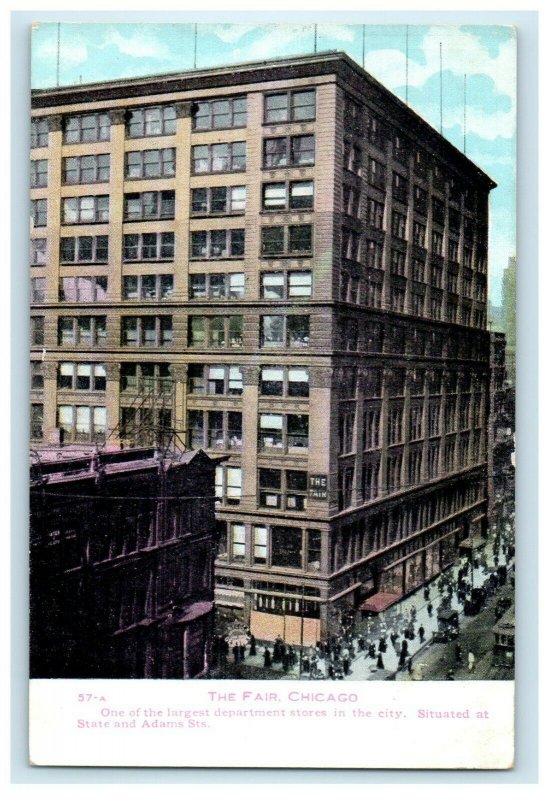 c1910's The Fair Chicago Department Stores At Adams Sts. Illinois IL ...