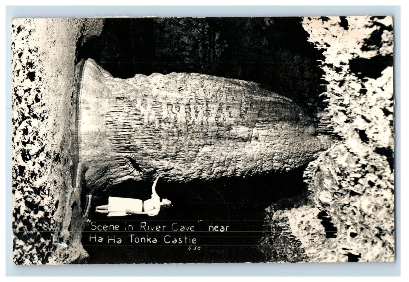 Vintage RPPC Scene In River Cave Nea Ha Ha Tonka Castle P203E | Other ...