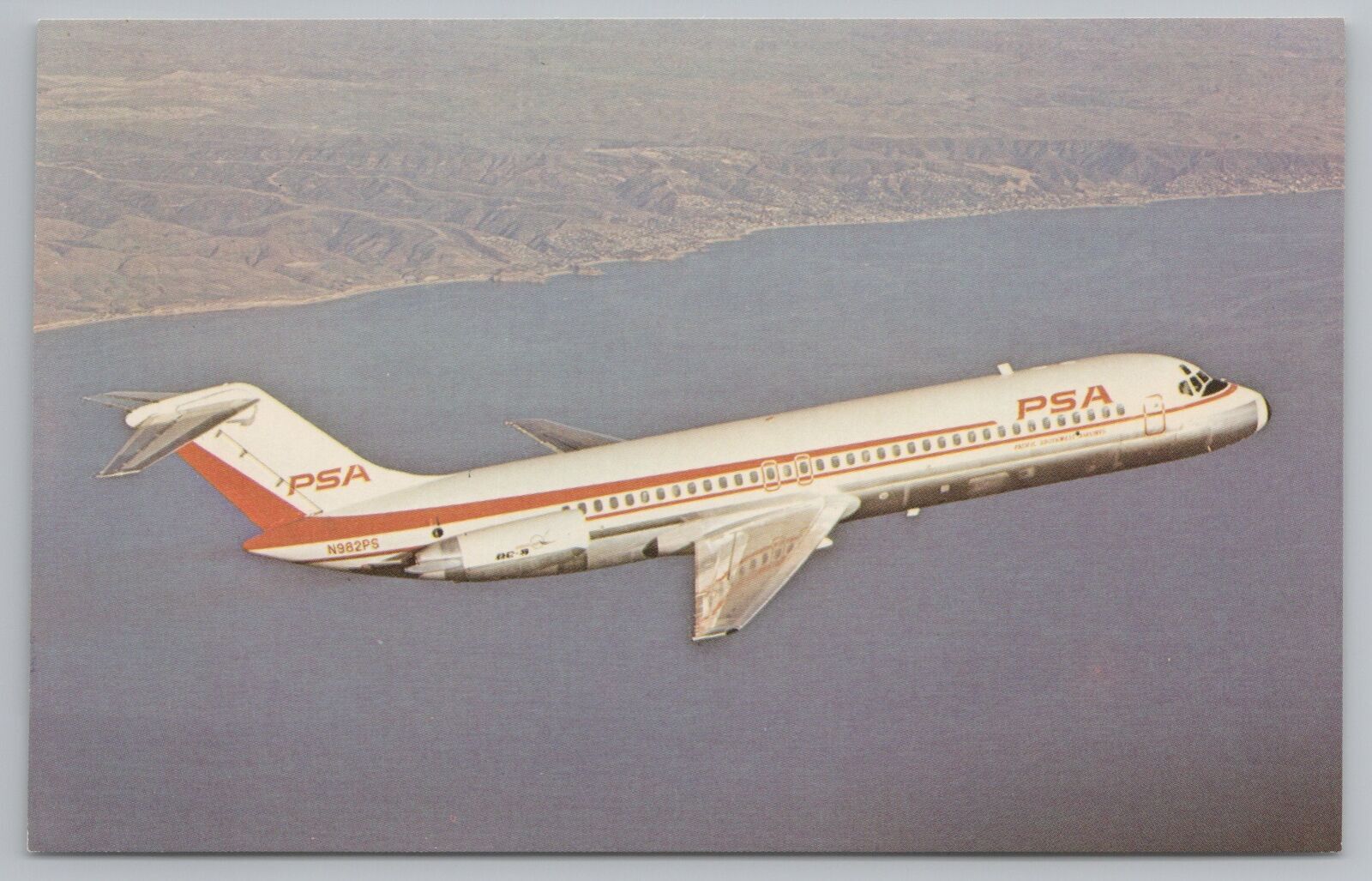 Airplane~PSA Pacific Southwest Airlines~McDonnell Douglas DC-9-31 ...