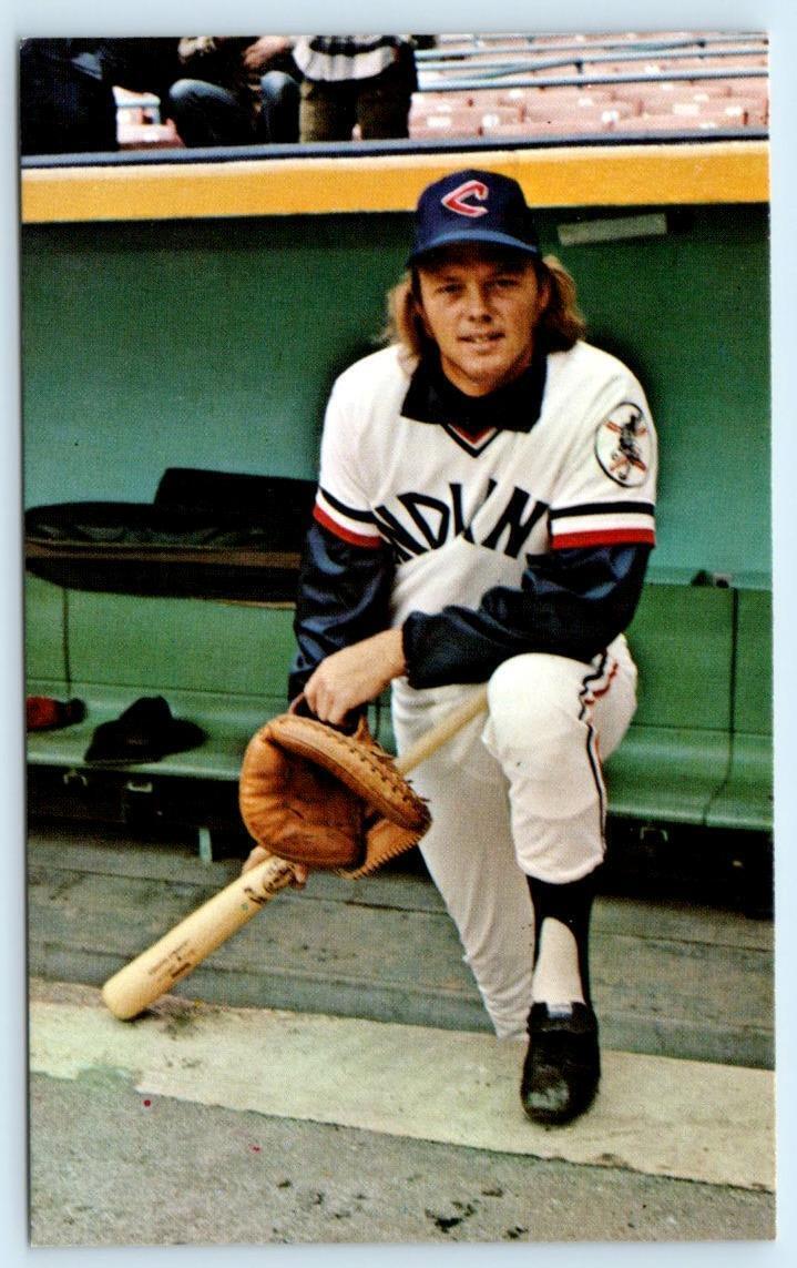 3 Postcards CLEVELAND INDIANS Baseball Players DAVE DUNCAN, Leron Lee ...