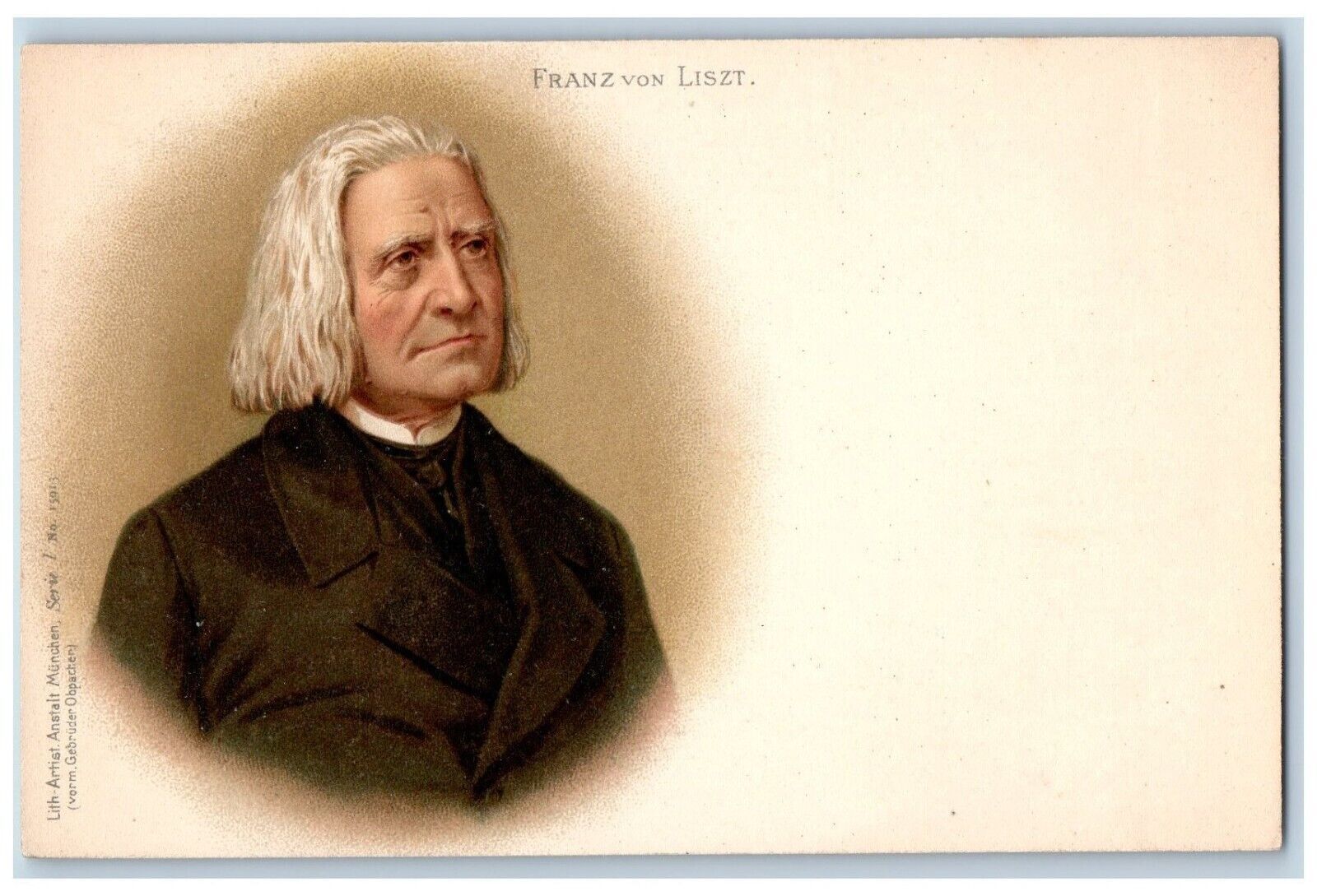Franz Von Liszt Postcard German Jurist Criminologist International Law ...