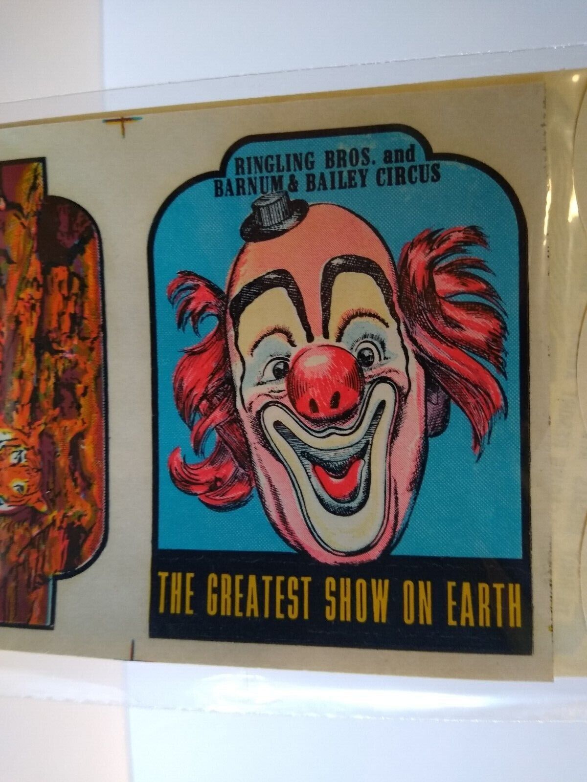 Ringling Bros. And Barnum Bailey Circus Decals Package Clown Tiger Big ...