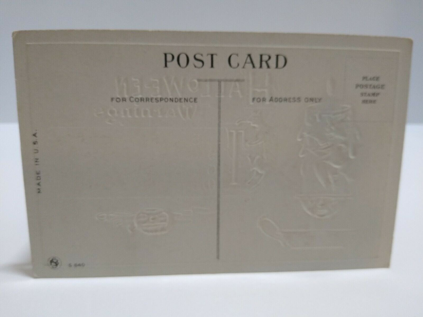 Vintage Halloween Warnings Postcard Barton Spooner Series S 640 ...