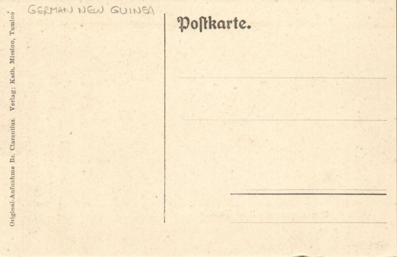 german new guinea Native Papua Males of the Island of Tumleo 1910s ...