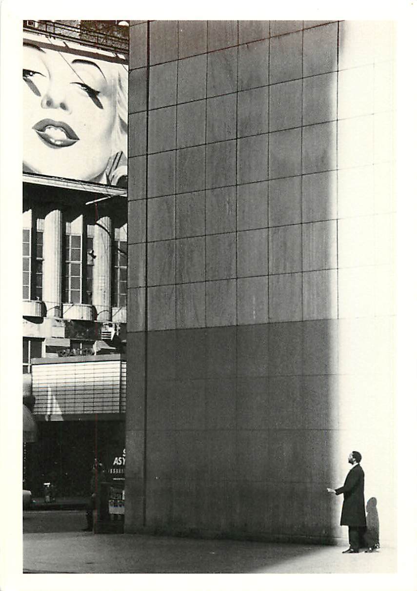 Marilyn Monroe on a Billboard in New York City in 1987 Postcard ...