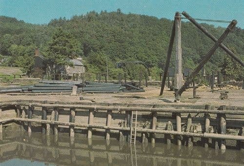 Boat Ship Quay Tavistock Exhibition Morwellham Devon Postcard | Europe ...