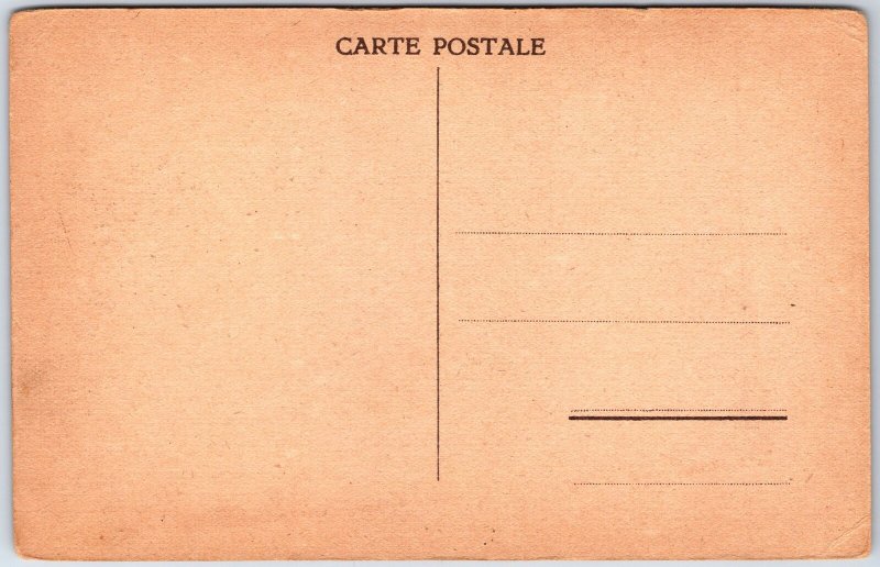 Vintage Postcard LE Gouter "Afternoon Tea" Early French ART Mother ...