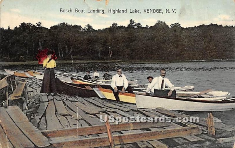 Bosch Boat Landing - Highland Lake (Venoge, New York NY | Topics ...