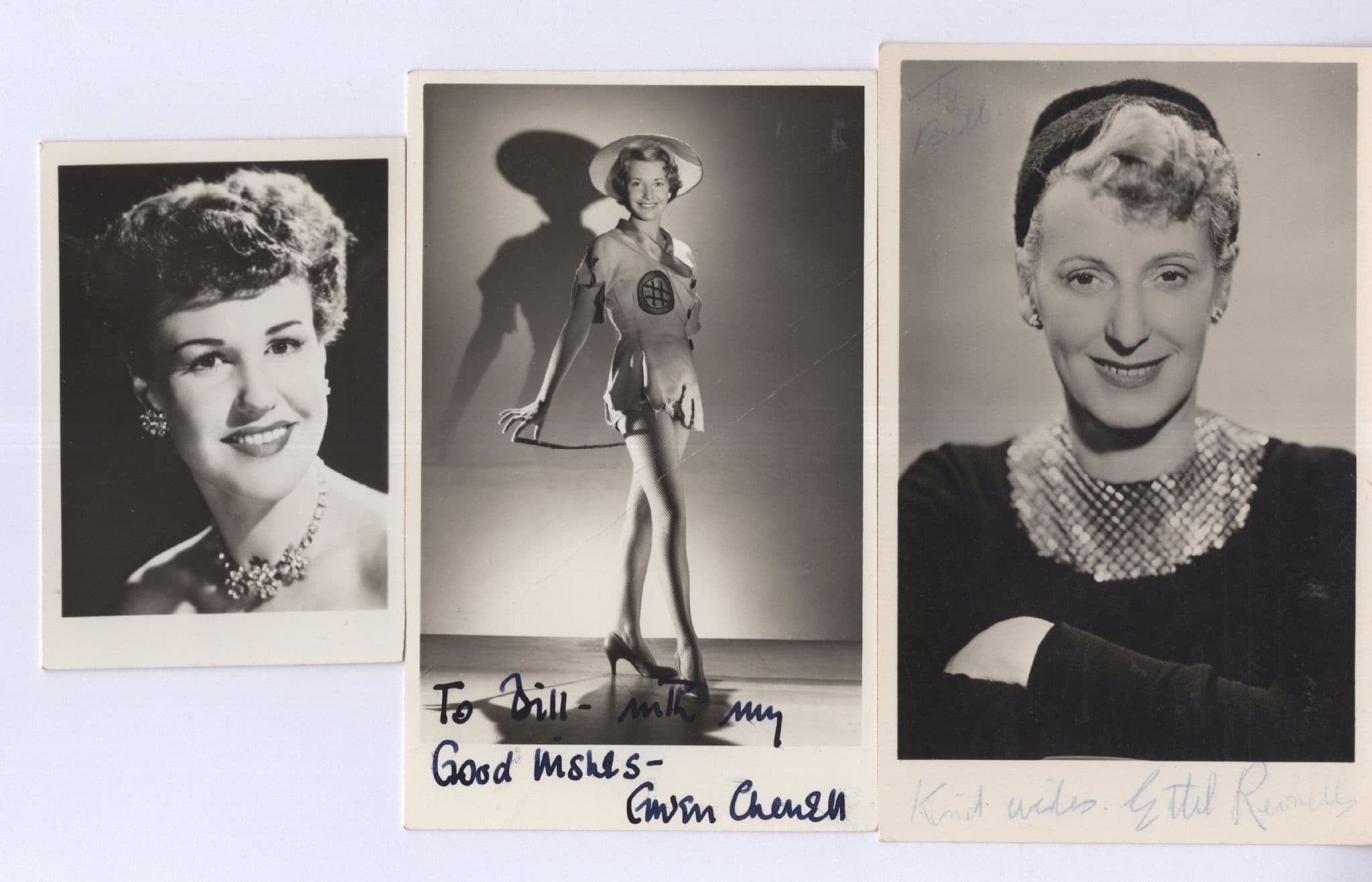 Ethel Revnell Gwen Cherrill 3x Music Hall Hand Signed Photo s | Topics ...