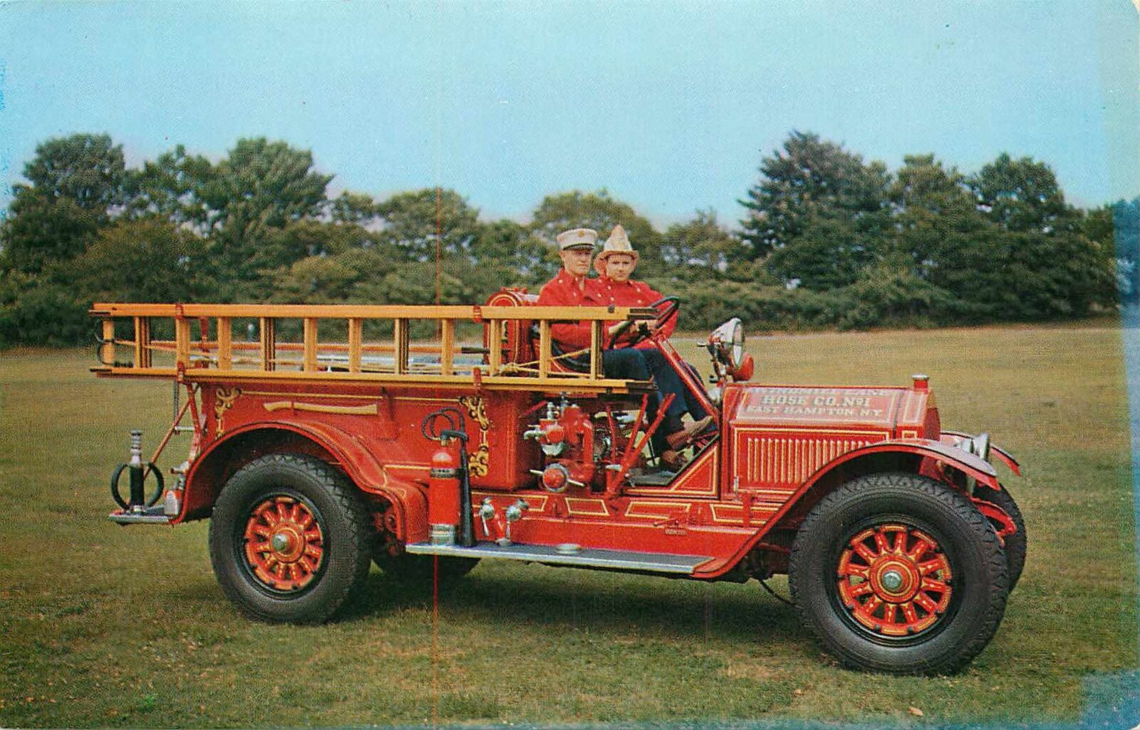 Postcard 1915 American LaFrance Pumper Long Island Auto Museum | United ...