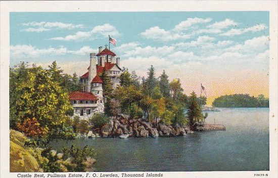 New York Thousand Island Castle Rest Pullman Estate F O Lowden | United ...