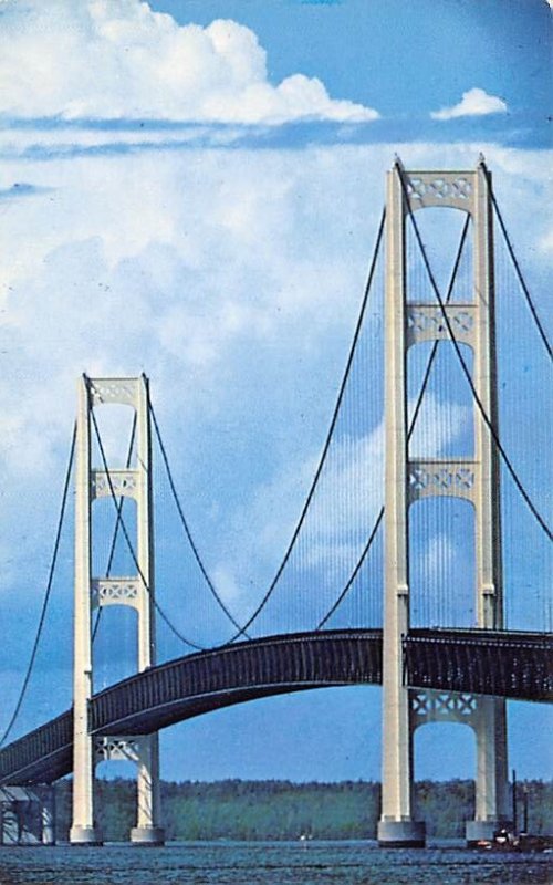 The Mackinac Bridge Longest Suspension Bridge In World - Mackinac ...