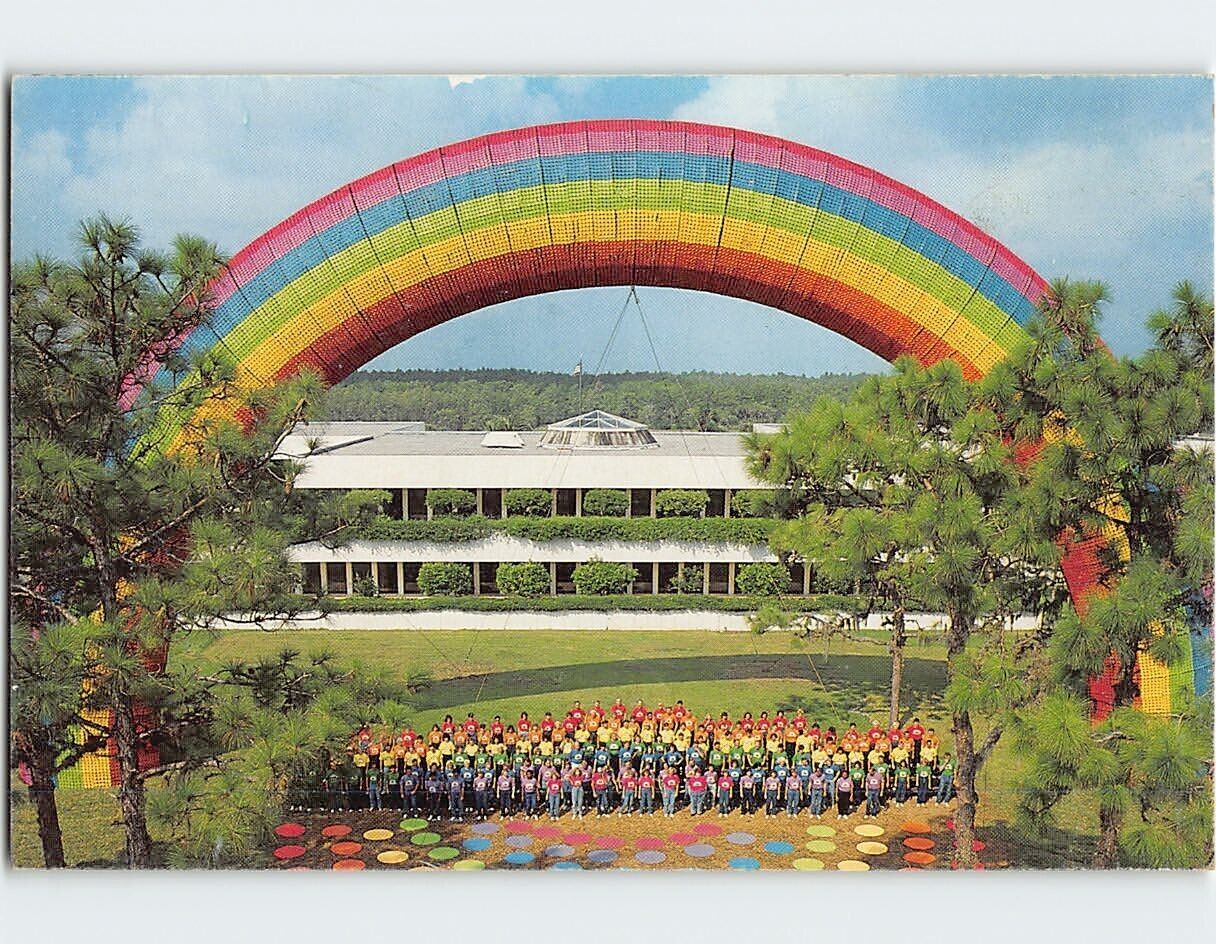 Postcard Rainbow, Tupperware World Headquarters, Orlando, Florida ...