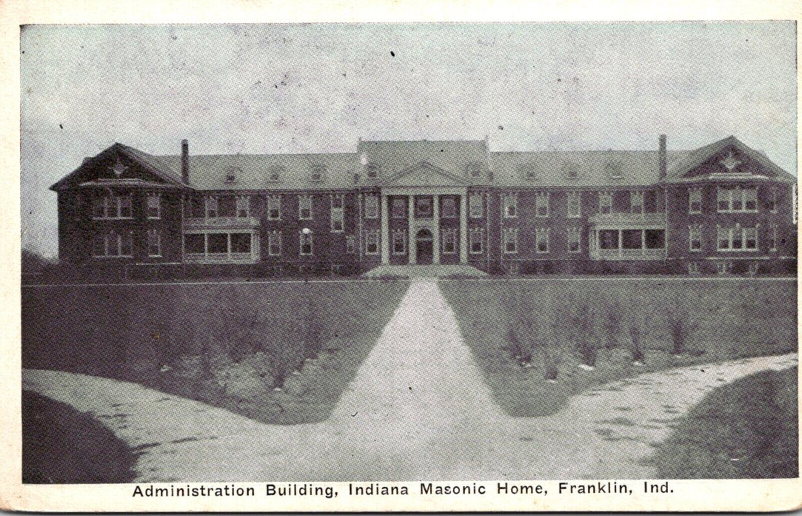 Indiana Franklin Administration Building Indiana Masonic Home | United ...