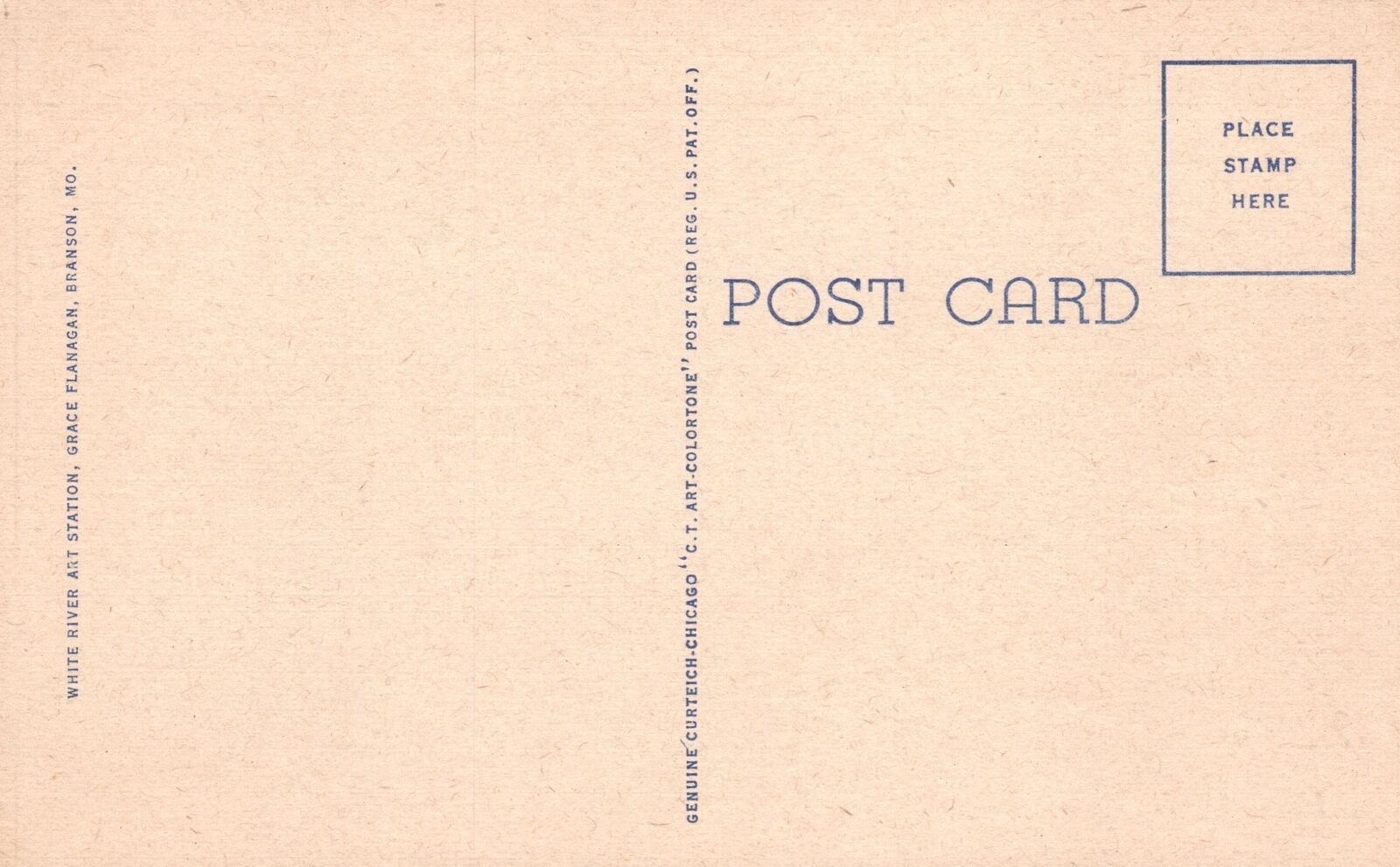 Vintage Postcard Branson Missouri & Lake Taneycomo in Beautiful ...