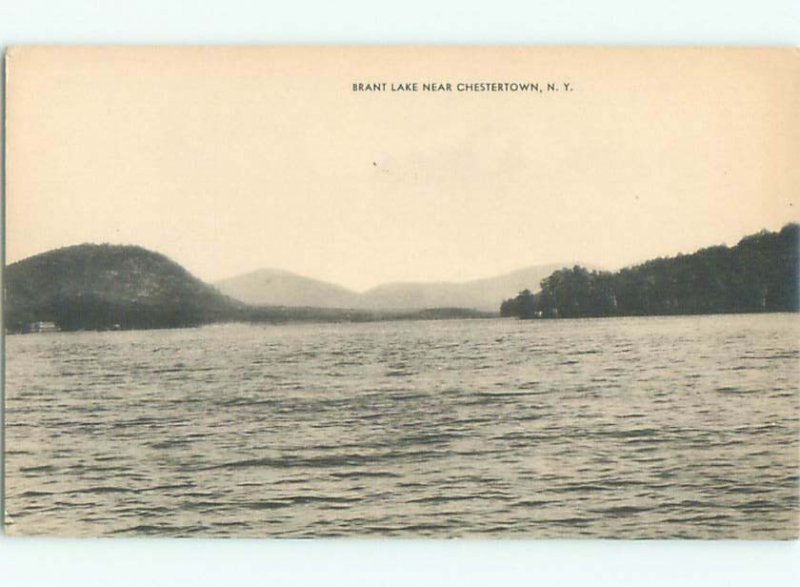 1920's LAKE Chestertown In Chester Adirondacks - Near Lake George NY ...