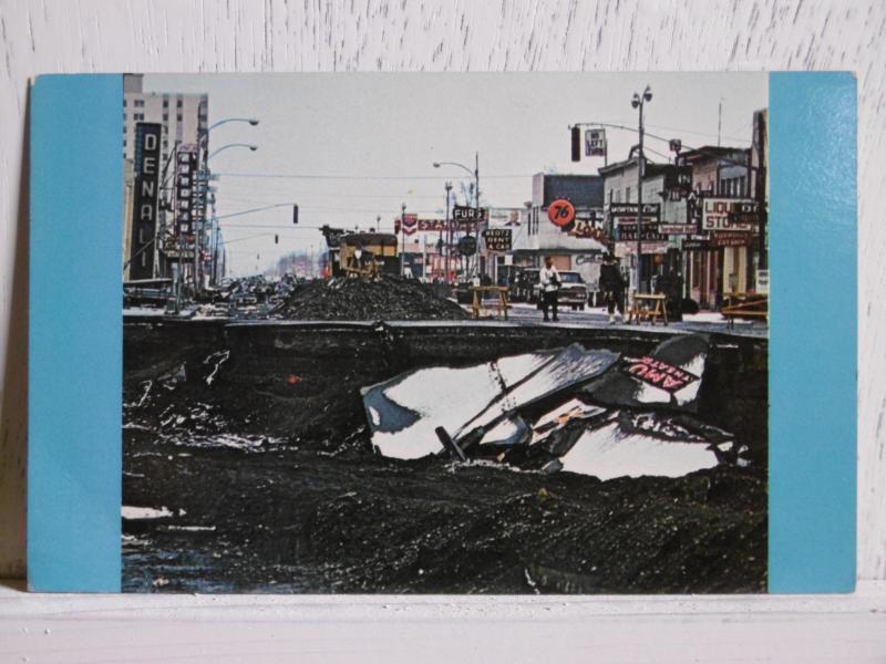 Devastation of the Great Alaskan Earthquake of Good Friday 1964 ...