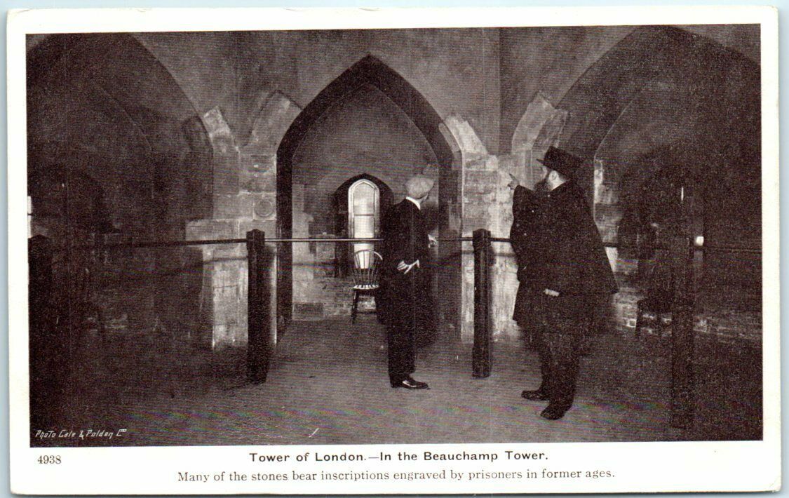 Postcard - In The Beauchamp Tower - Tower of London, England | Europe ...