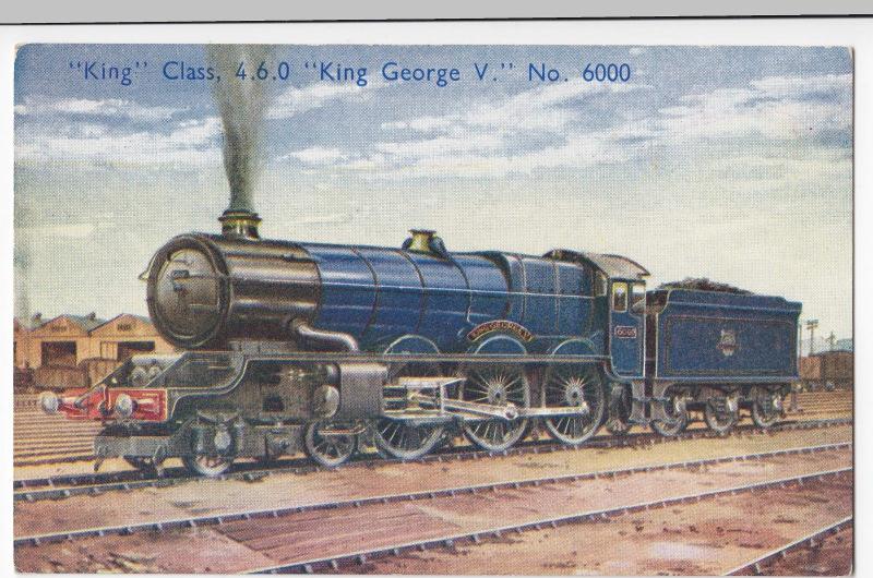 Railways; King Class, King George V, No 6000 PPC By Photochrom, Unused ...