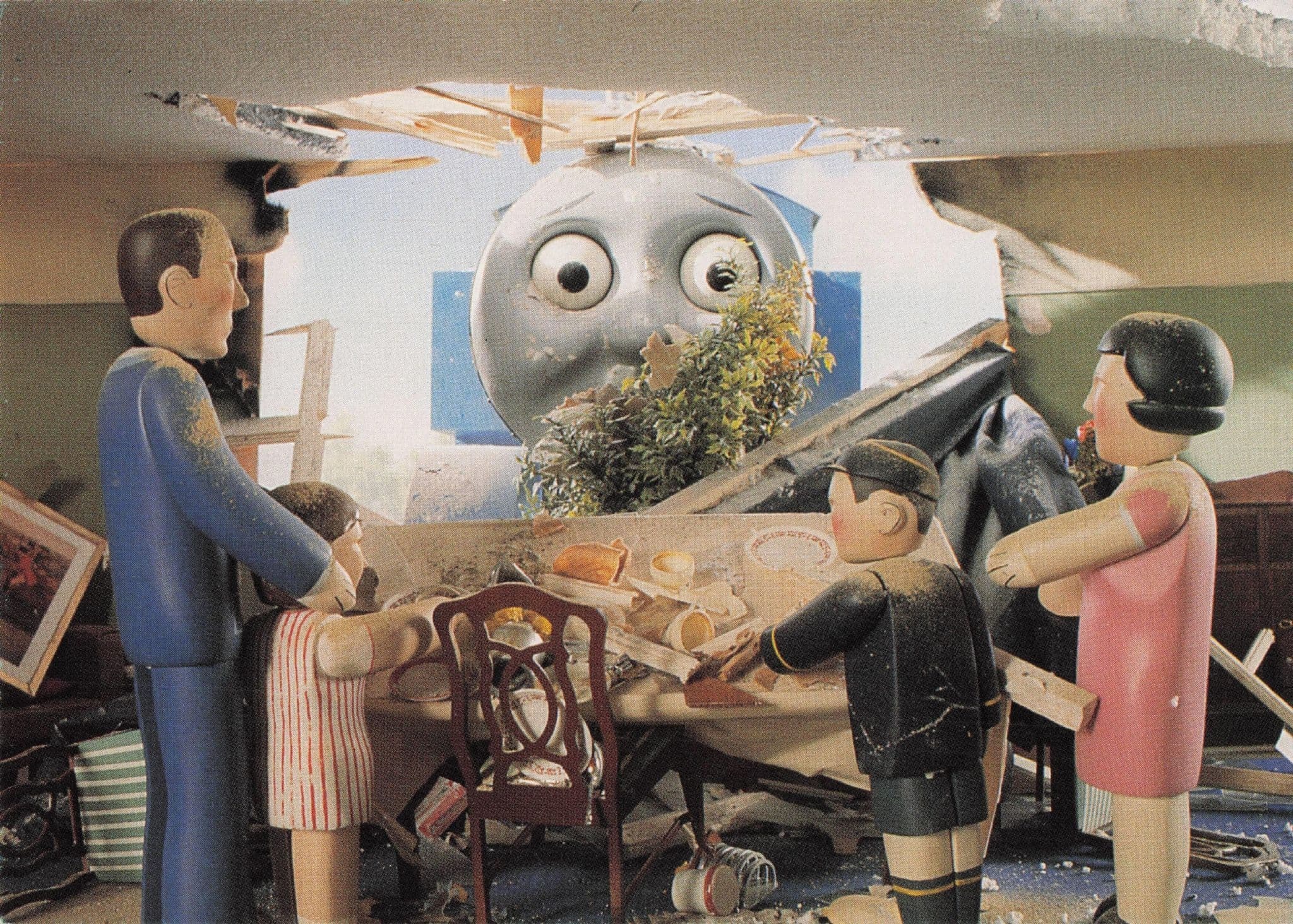 Thomas The Tank Engine Train Station Masters House Disaster Crash ...