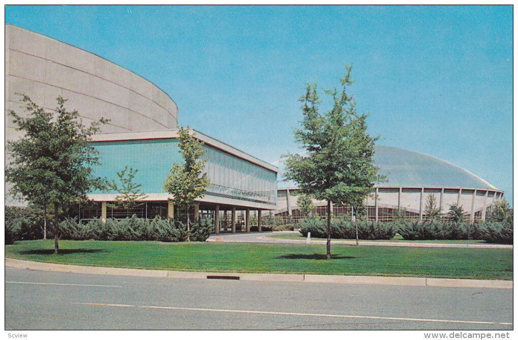 Ovens Auditorium & Charlotte Coliseum, CHARLOTTE, North Carolina, 1940 ...