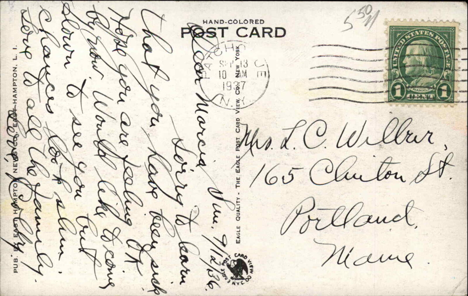 East Hampton Long Island New York NY Robert Appleton Home c1930s-40s ...