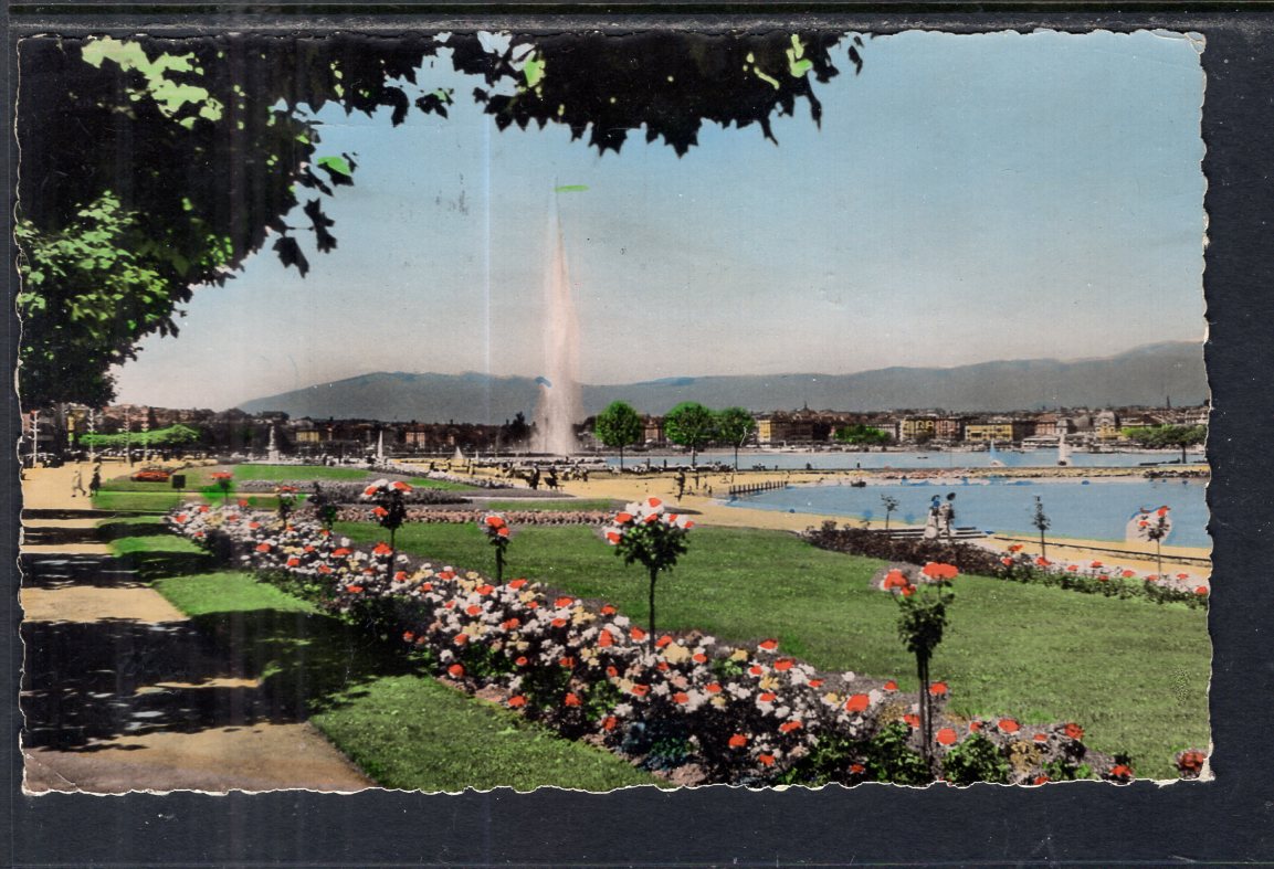 Les Parterres Fluris du Quai Gustave Ador,Geneva,Switzerland BIN ...
