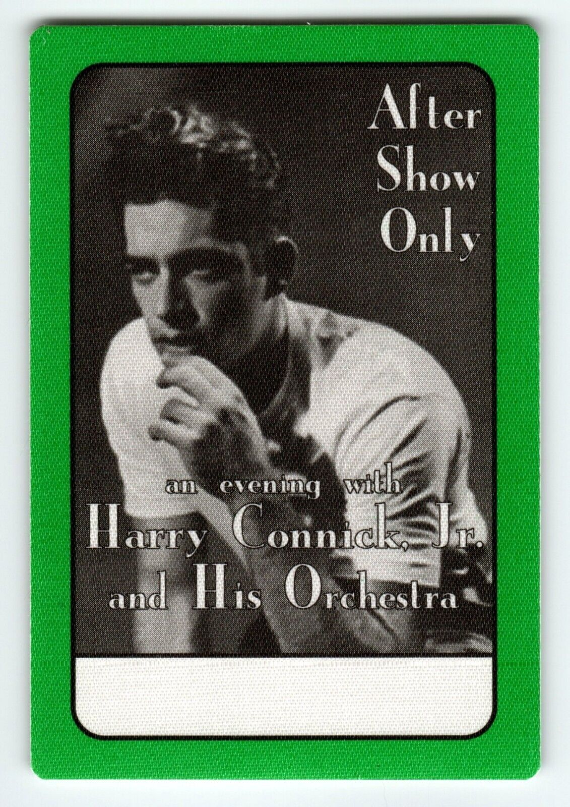 Harry Connick Jr Vintage Backstage Pass Original 1992 Concert Music ...