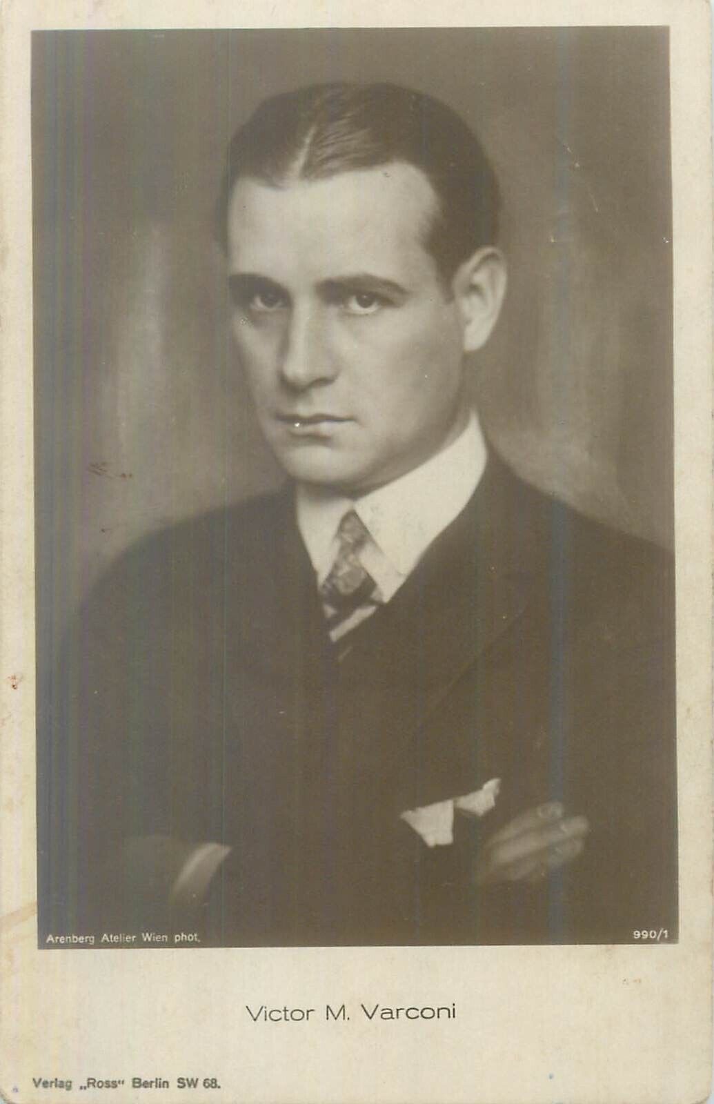 Cinema film star movie actor Victor M. Varconi | Other / Unsorted ...