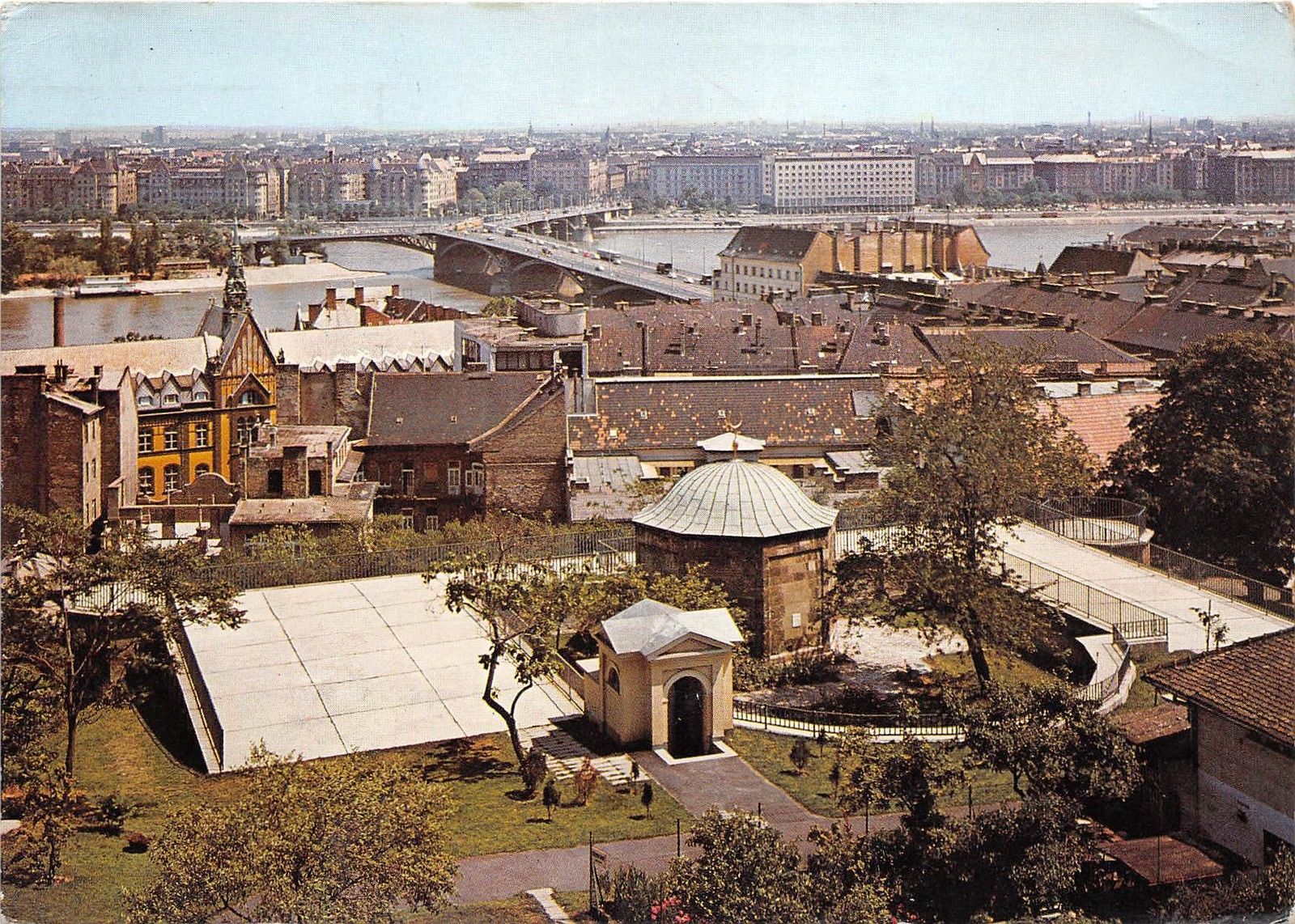 B28349 Budapest view with the tomb of Gul Baba hungary | Europe ...