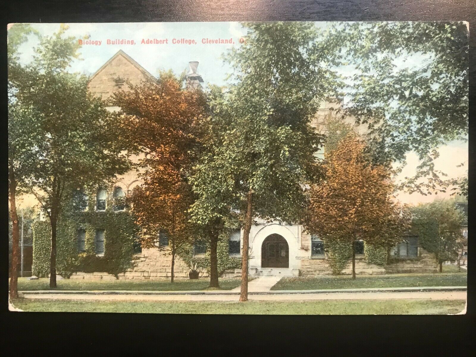 Vintage Postcard 1907-1915 Biology Building Adelbert College Cleveland ...