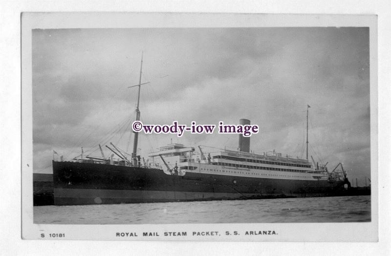 pf6663 - Royal Mail Lines Liner - Arlanza , built 1912 - postcard ...