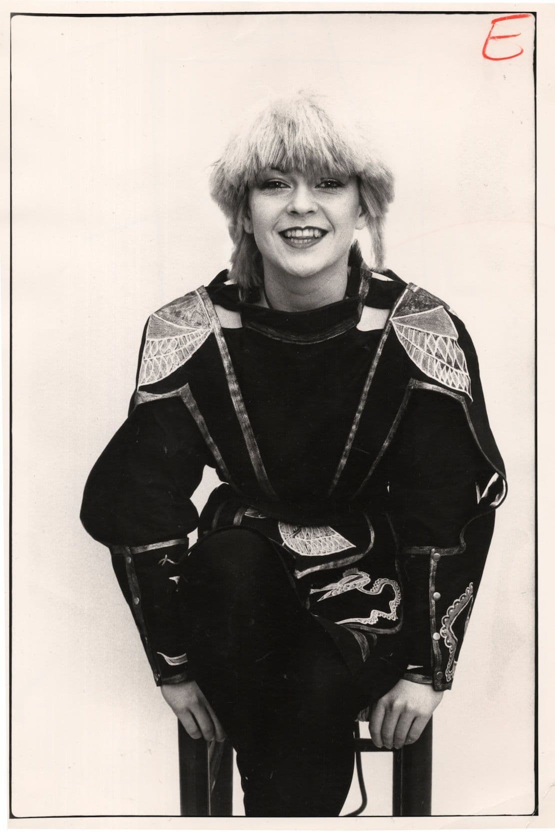 Toyah Wilcox Punk Rock Stunning Egyptian Dress 10x8 Rare Press Photo ...