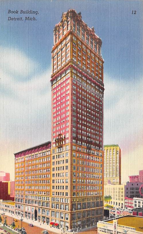 Book Building Detroit's Famous Landmarks - Detroit, Michigan MI ...