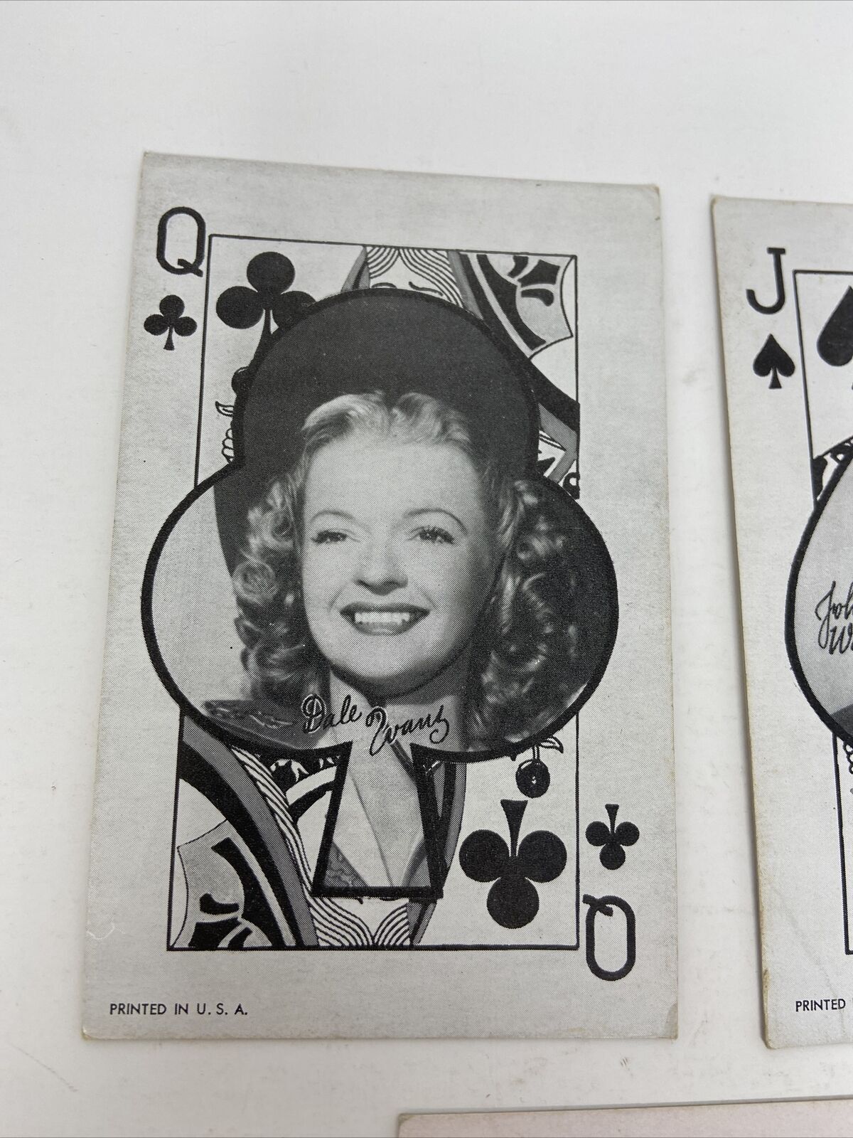 5 Western Aces TV Movie Star Vintage Penny Arcade Cards John Wayne ...