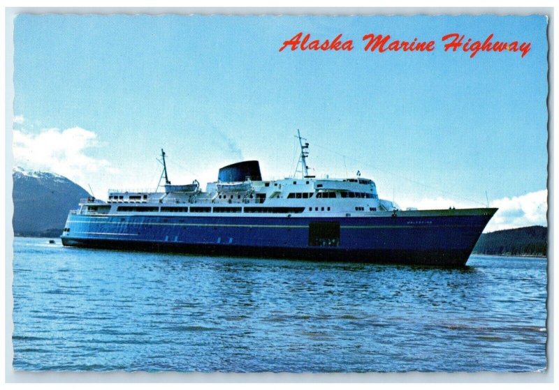 1960 Alaska Marine Highway M.V Malaspina M.V Taku M.V Matanuska Antique ...