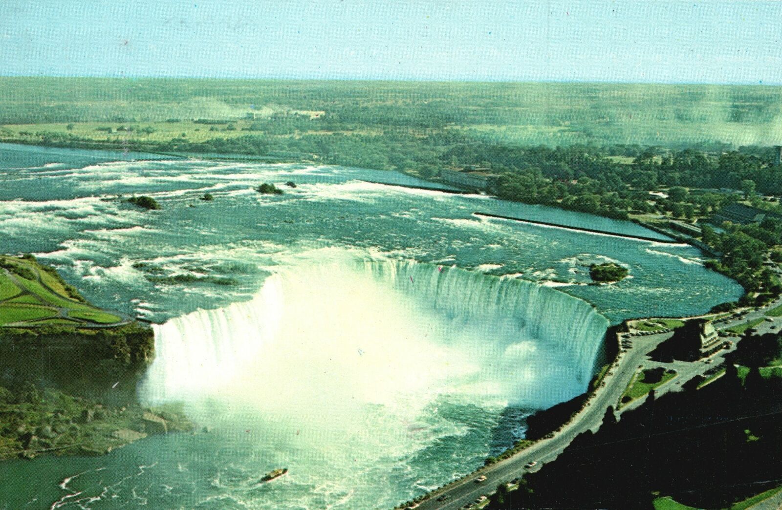 Vintage Postcard 1993 The Canadian Horseshoe Falls Niagara Falls ...