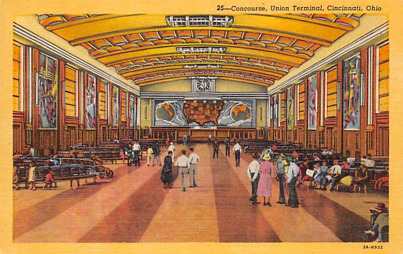 Concourse, Union Terminal Cincinnati, Ohio OH | United States - Ohio ...