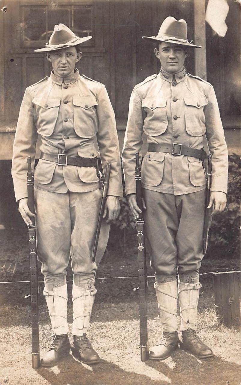 Rppc Soldiers Schofield Barracks Hawaii Military Real Photo Postcard ...