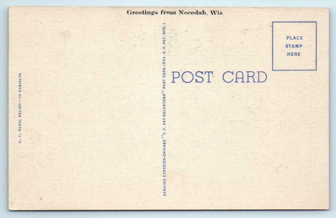 RAY WALTERS Rural Relief Comic OUTHOUSE ~ Greetings Necedah, WI 1940s ...
