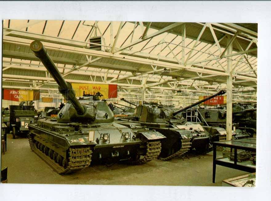 416229 UK dorset Wareham royal armoured corps TANK museum Old postcard ...