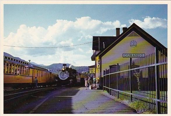 Durango & Silverton Narrow Guage Railroad Depot Durango Colorado ...