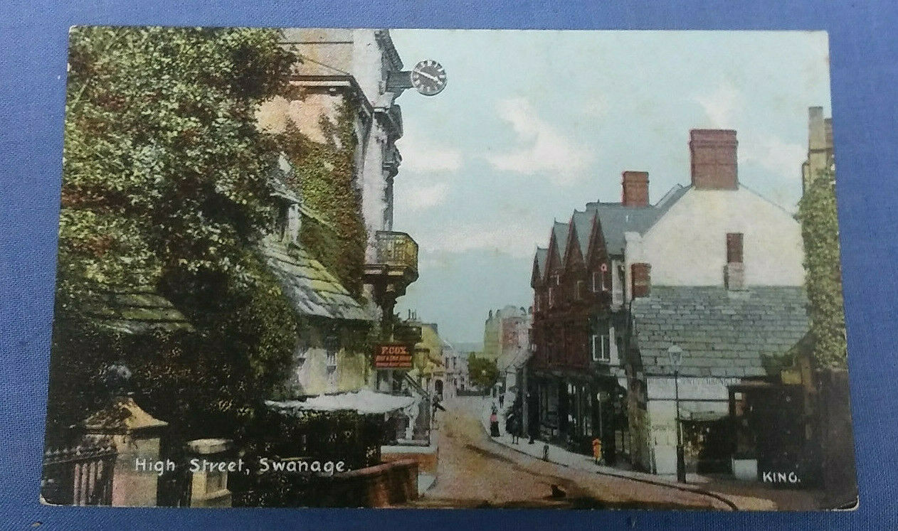 Vintage Postcard High Street Swanage Dorset B1A | Europe - United ...