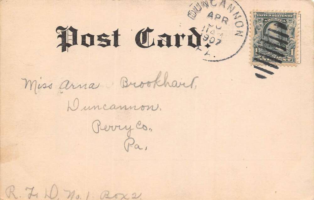 Wilmington Delaware Powder Mills On Brandywine, Undivided Back ...