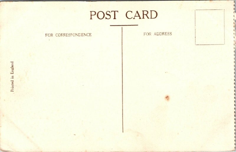 Vintage Postcard Street Scene People Stores Trolley BUS Briggate Leeds ...