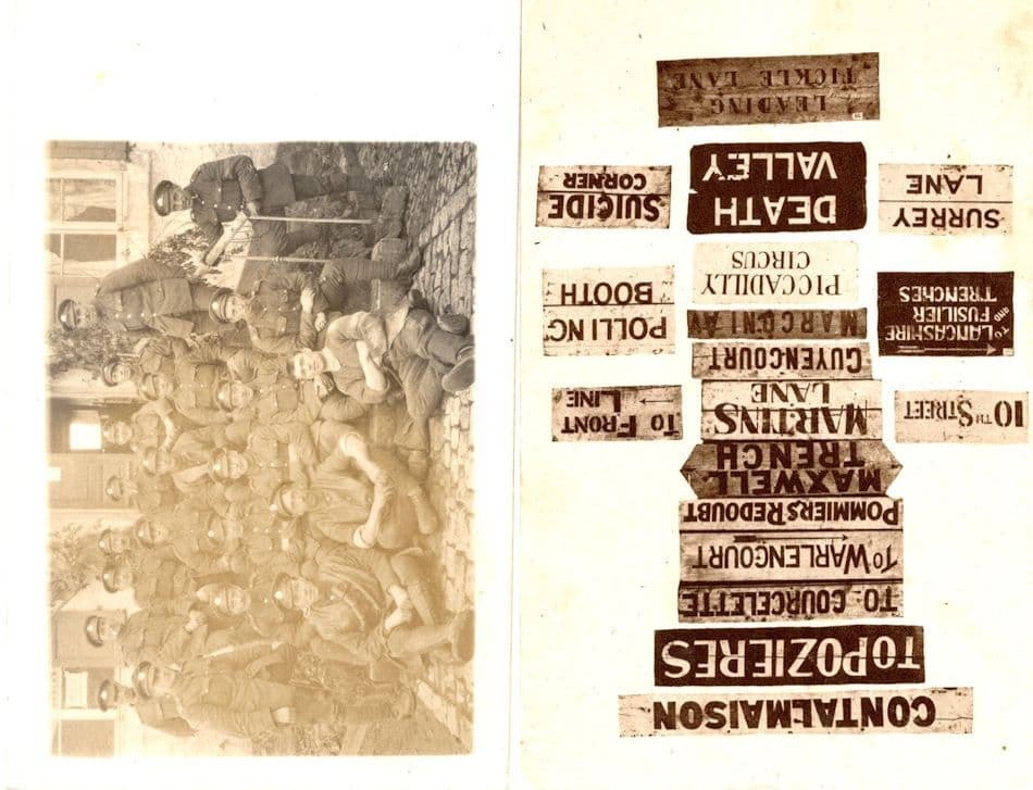 Trench Signs Polling Booth WW1 Imperial War Museum 2x Military Postcard ...