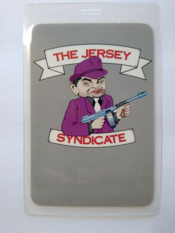 Bon Jovi New Jersey Syndicate Backstage Pass Original 1988 Gangster ...