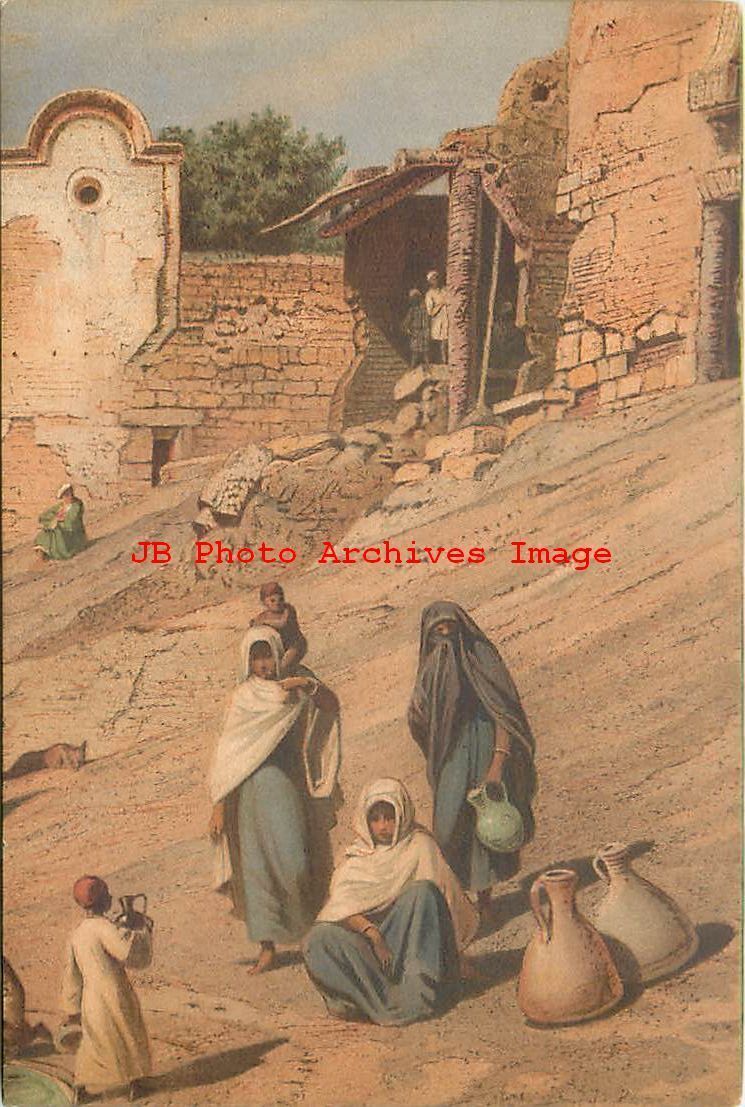 Native Ethnic Culture, Folklore Costume, Women & Children Gathering ...