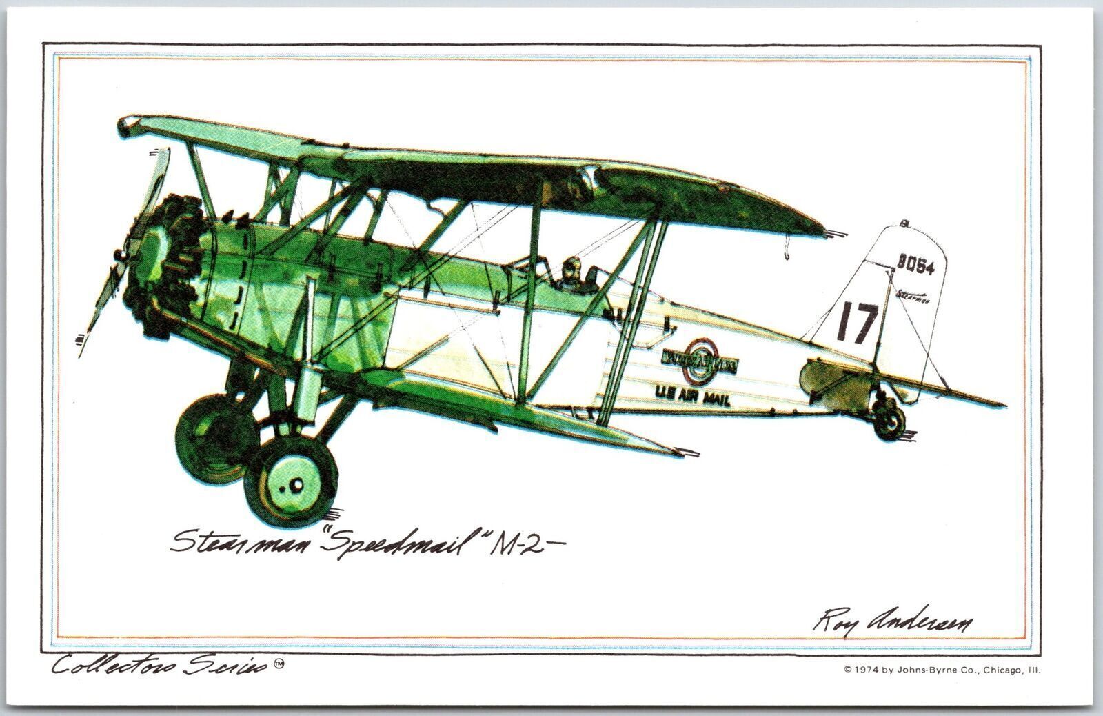 Airplane Stearman "Speedmail" M2 Varney Air Lines Developed in 1928 ...